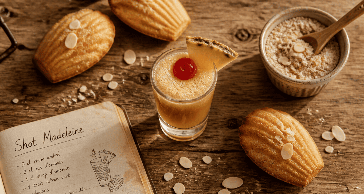 Shot Madeleine : Recette et Variantes Délicieuses